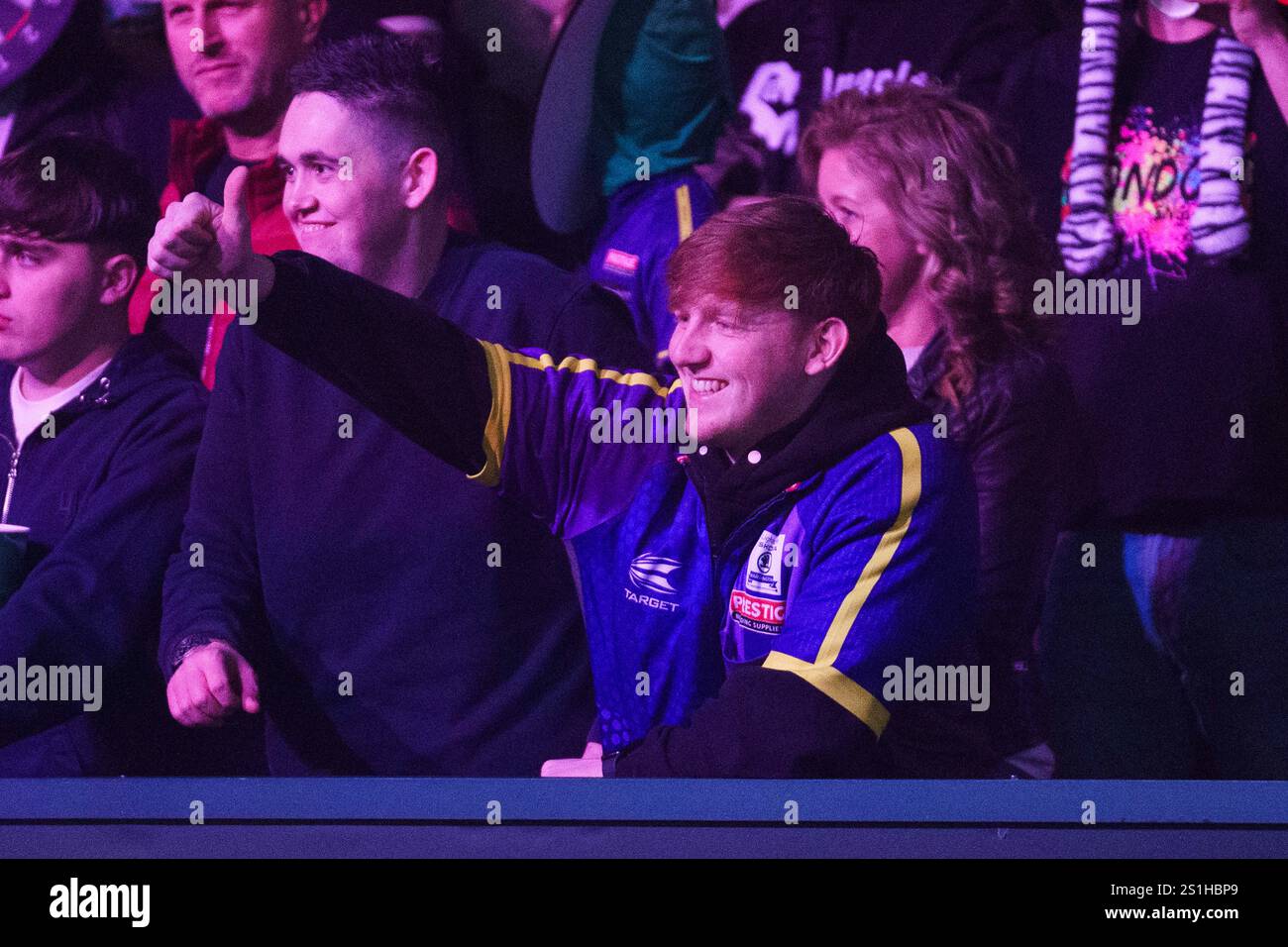 London, UK. 03rd Jan, 2025. Angry Ginge during the final of the Paddy ...