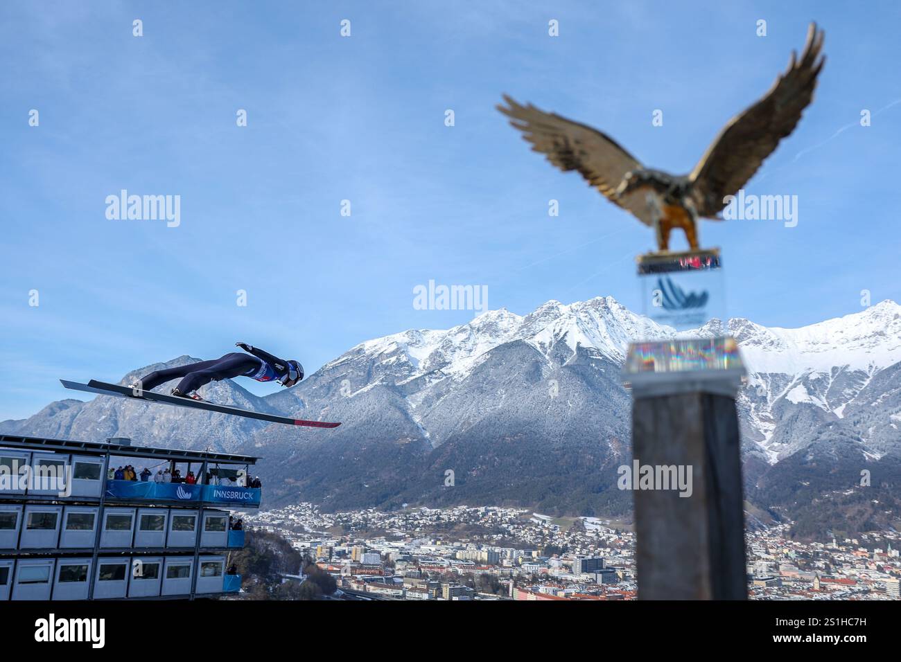 Innsbruck, Germany. 04th Jan, 2025. 73. Vierschanzentournee am 04.01. ...