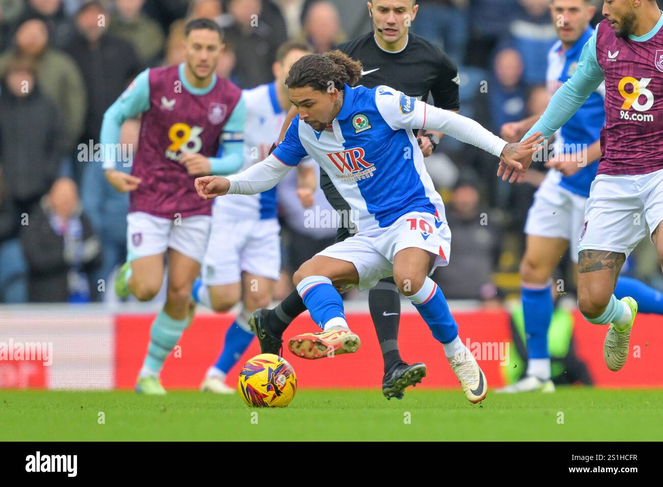 Ewood Park, Blackburn, UK. 4th Jan, 2025. EFL Championship Football ...