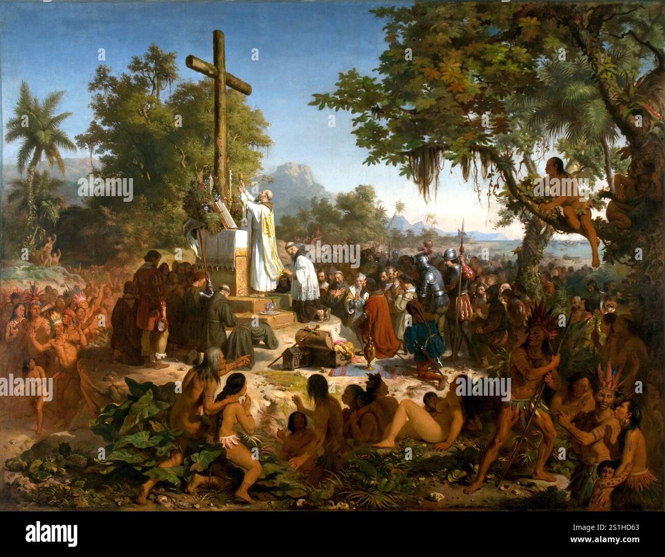 Brasil primeira missa hi-res stock photography and images - Alamy