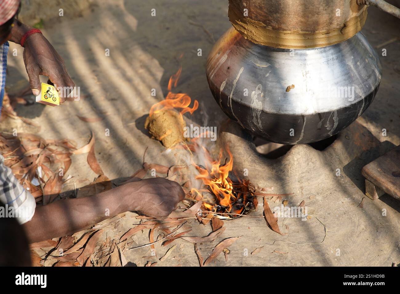 Birbhum, India - December 6, 2024: The Santal community showcases their ...