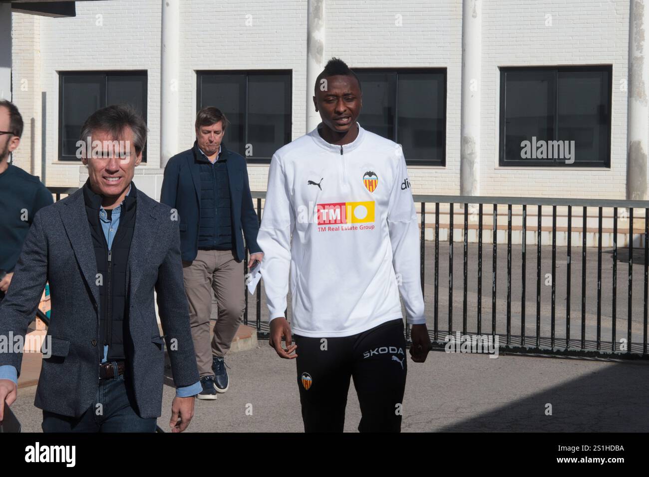 UMAR SADIQ NIGERIAN FORWARD OF VALENCIA CF Stock Photo - Alamy
