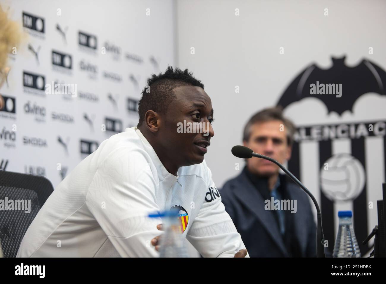 UMAR SADIQ NIGERIAN FORWARD OF VALENCIA CF Stock Photo - Alamy