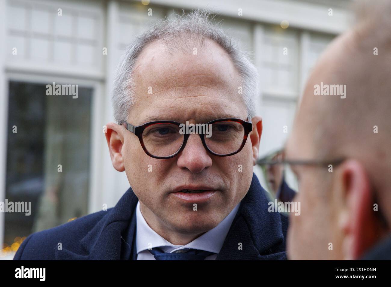 Brugge, Belgium. 04th Jan, 2025. Flemish Minister-President Matthias ...