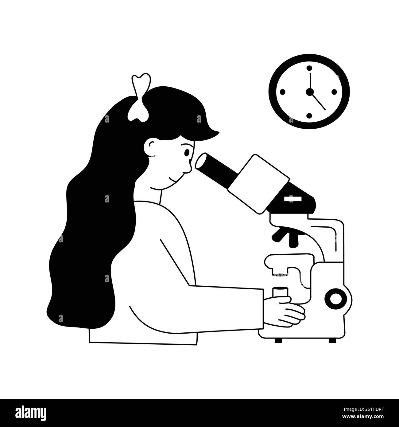 Medic laboratory Stock Vector Images - Alamy