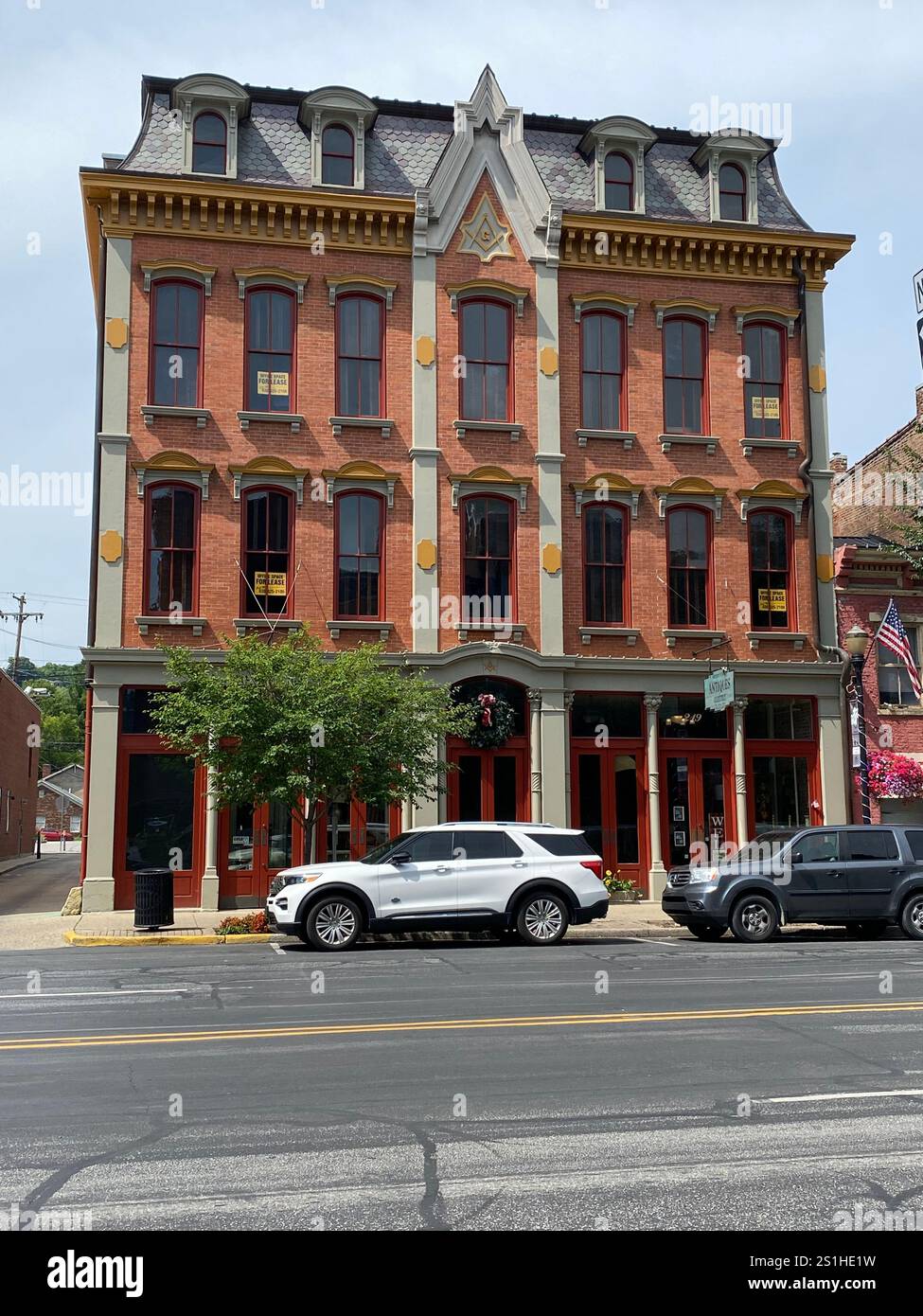 Masonic Lodge, Madison, Indiana Stock Photo - Alamy