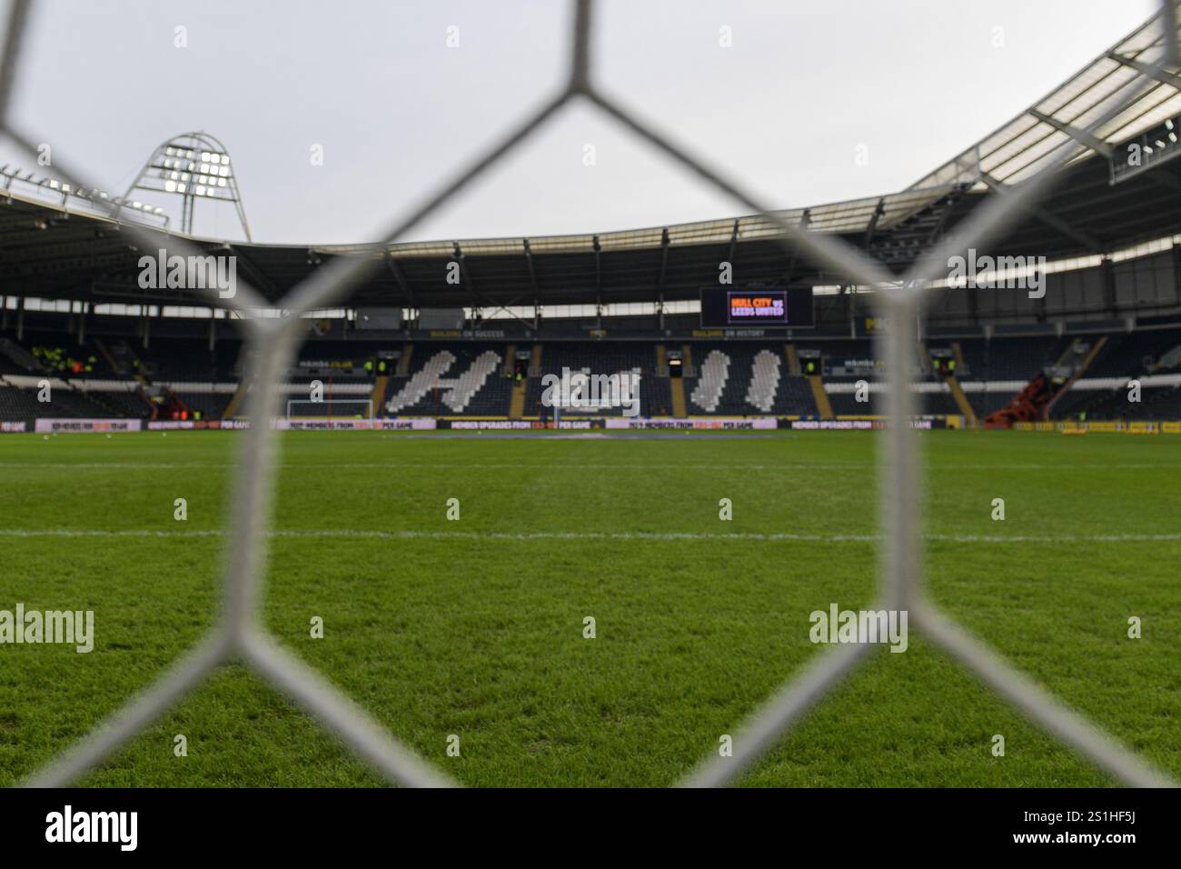 General View of the MKM Stadium during the Sky Bet Championship match ...
