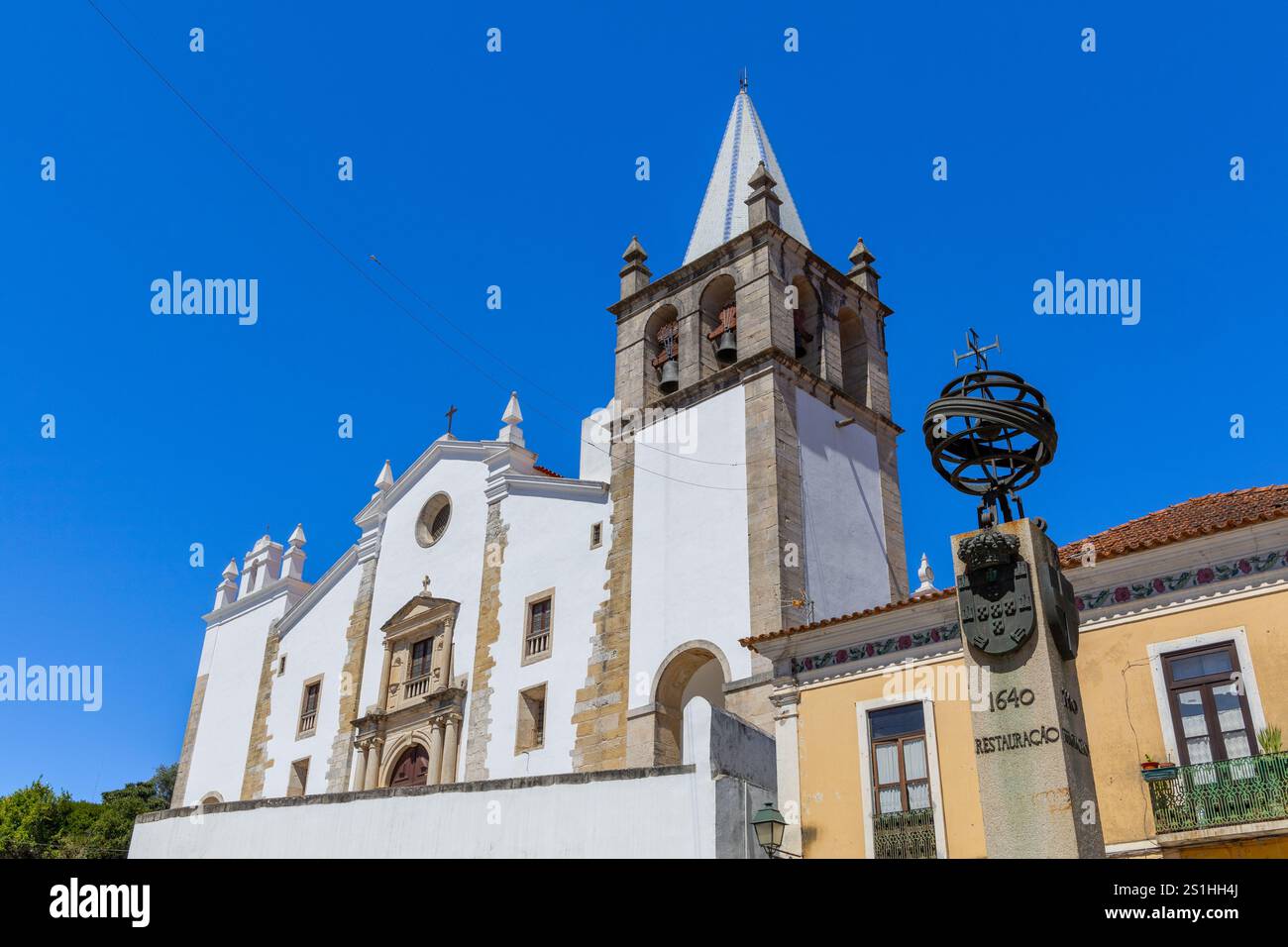 Front view Church of Saint Vincent and Celebration of Centenaries in ...