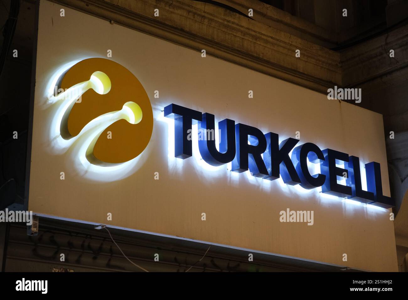 Turkcell company brand logo Stock Photo - Alamy