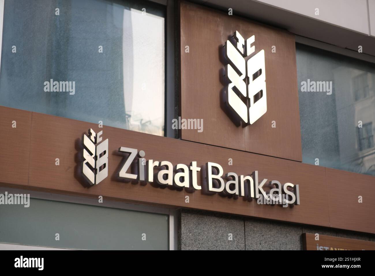 Ziraat Bank brand logo Stock Photo - Alamy