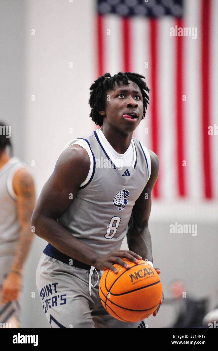 Bryce Eaton (8) shoots a free throw during Friday's game against ...