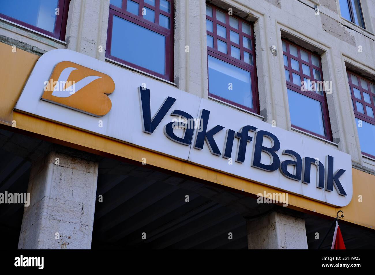VakıfBank bank logo Stock Photo - Alamy