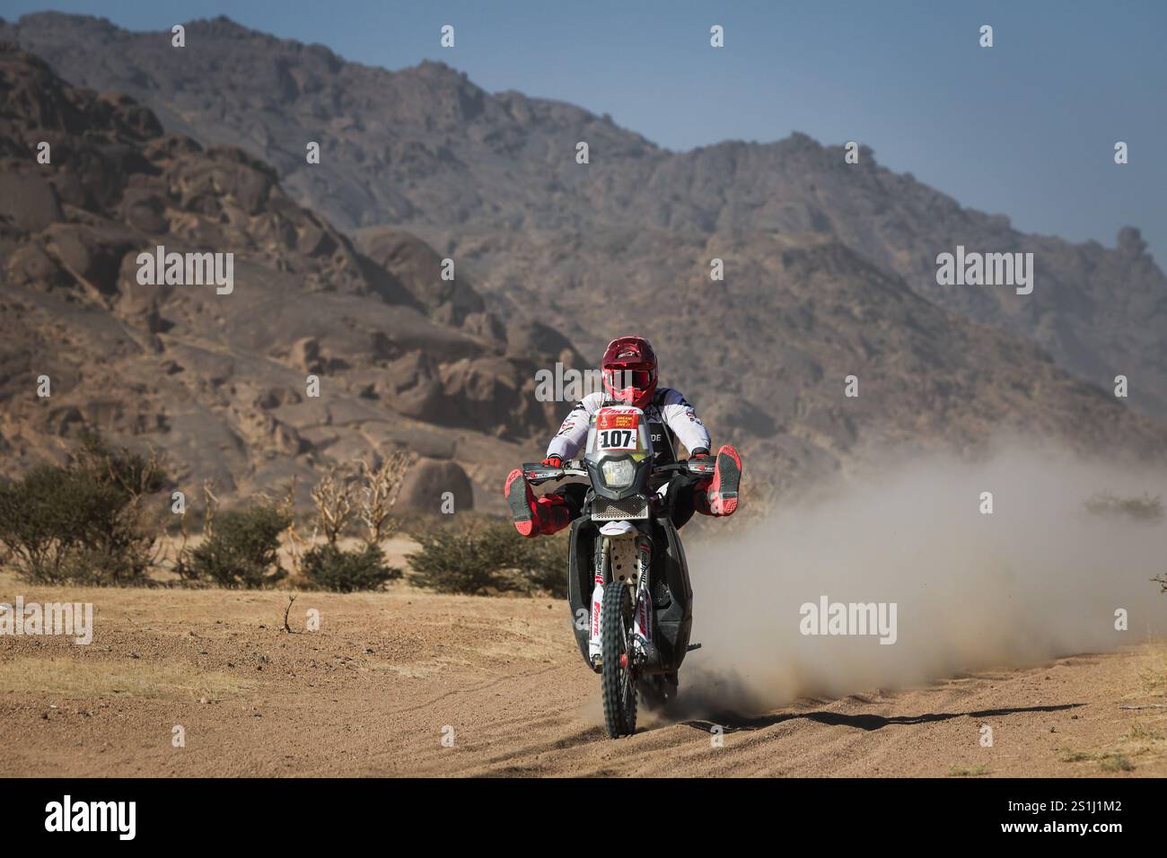 on January 4, 2025 around Bisha, Saudi Arabia. , . Photo Antonin ...