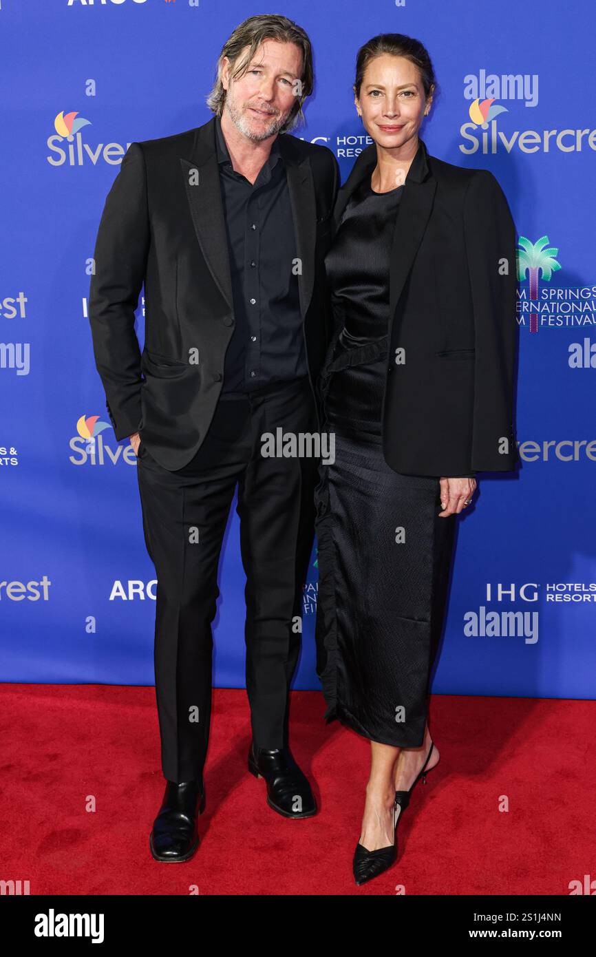 PALM SPRINGS, RIVERSIDE COUNTY, CALIFORNIA, USA - JANUARY 03: Edward ...