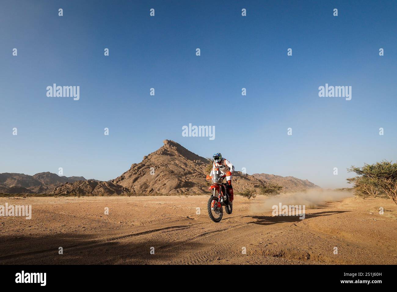 Bisha, Arabie Saoudite. 04th Jan, 2025. 22 DOCHERTY Michael (zag), KTM, BAS World KTM Racing ...