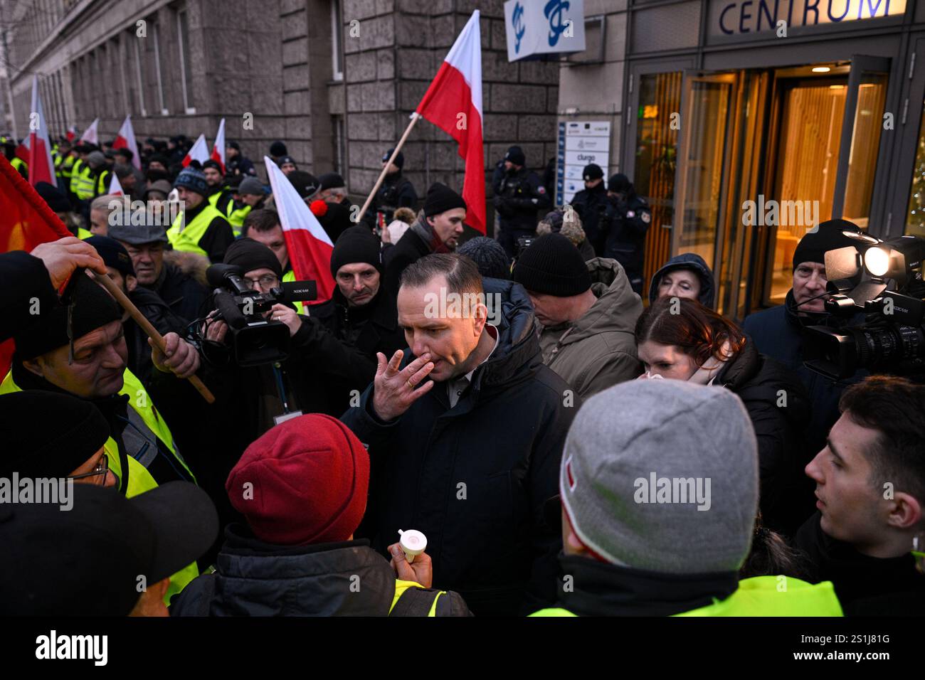 Warsaw, Poland. 03rd Jan, 2025. Presidential candidate for the ...