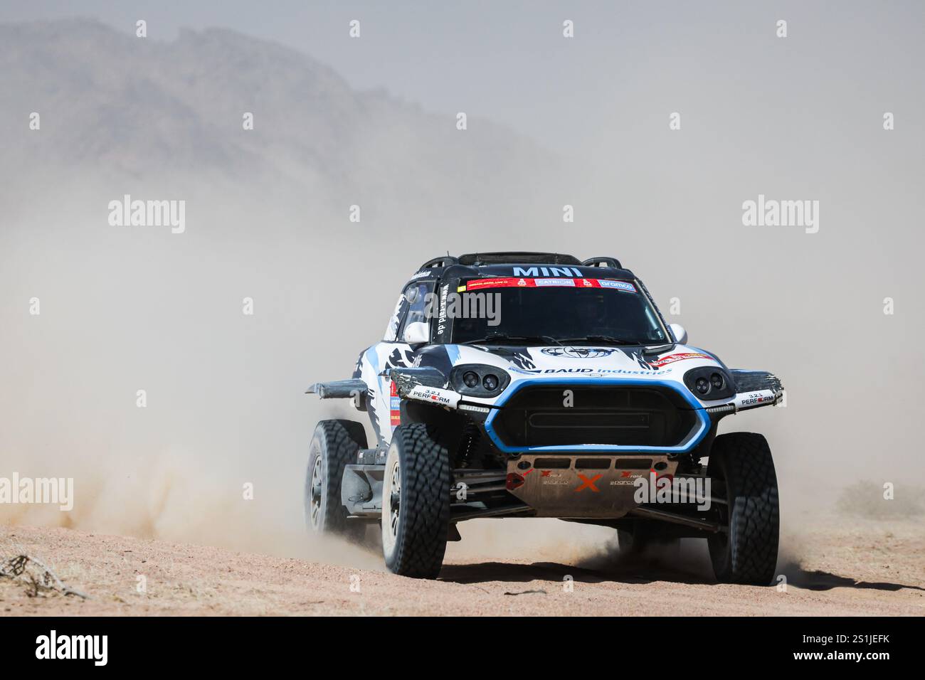 224 BAUD Lionel (fra), BAUD Lucie (fra), Mini, X-Raid Mini JCW Team ...
