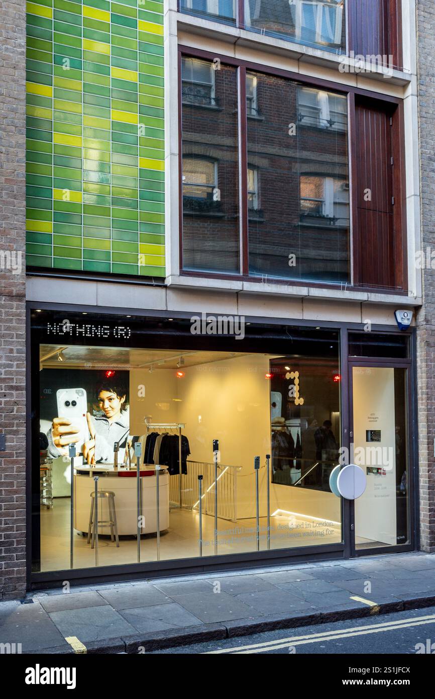 Nothing Phones Soho London. Nothing Store Soho at 5 Peter St Soho ...