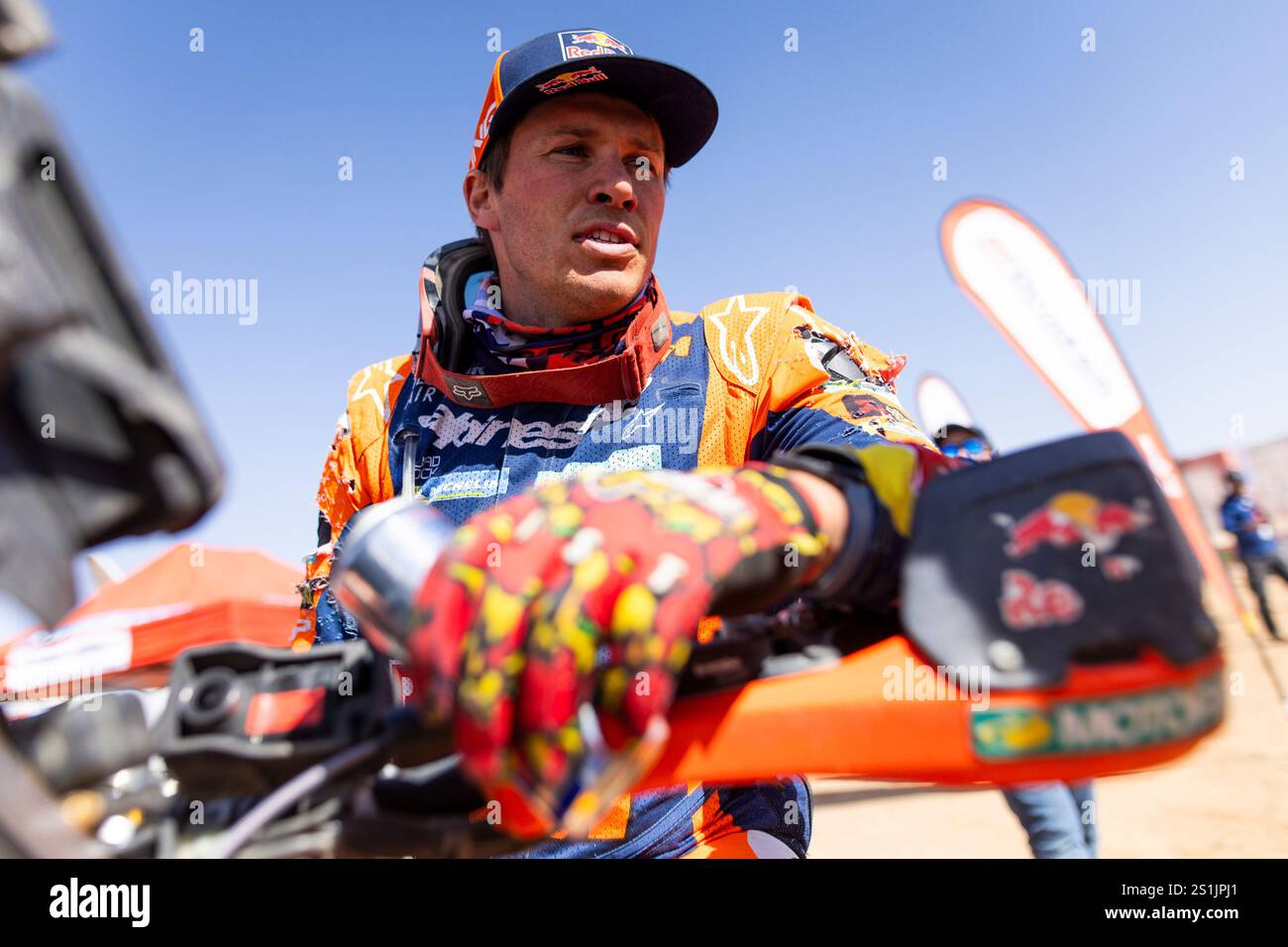 Bisha, Arabie Saoudite. 04th Jan, 2025. SANDERS Daniel (aus), KTM, Red Bull KTM Factory Racing ...
