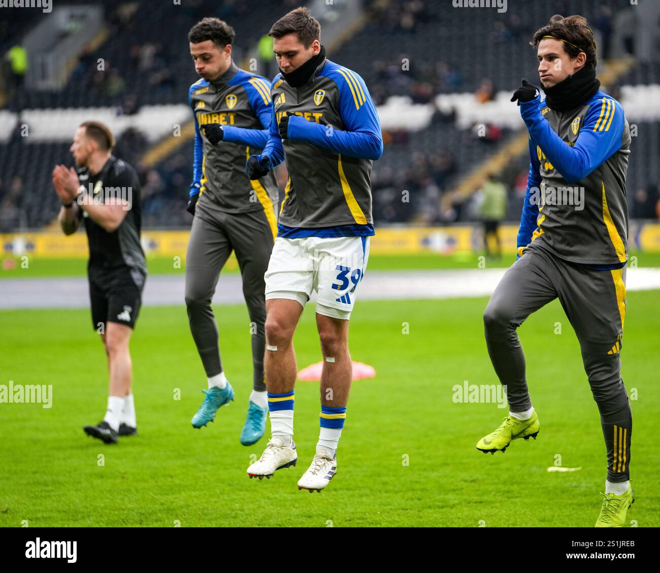 HULL, UK. 4th January 2025. EFL Championship Football League: Hull City ...