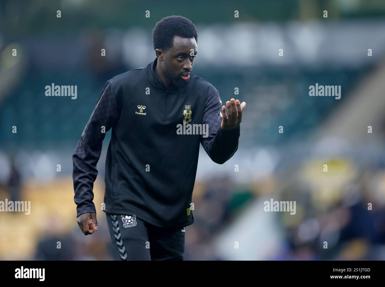 Coventry City's Fabio Tavares during the warm up before the Sky Bet ...