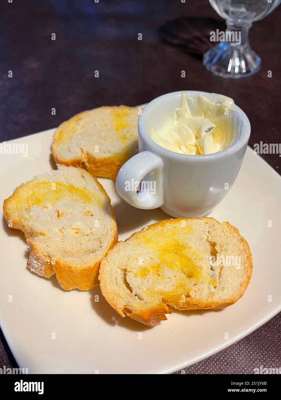 Food close up toasts hi-res stock photography and images - Alamy