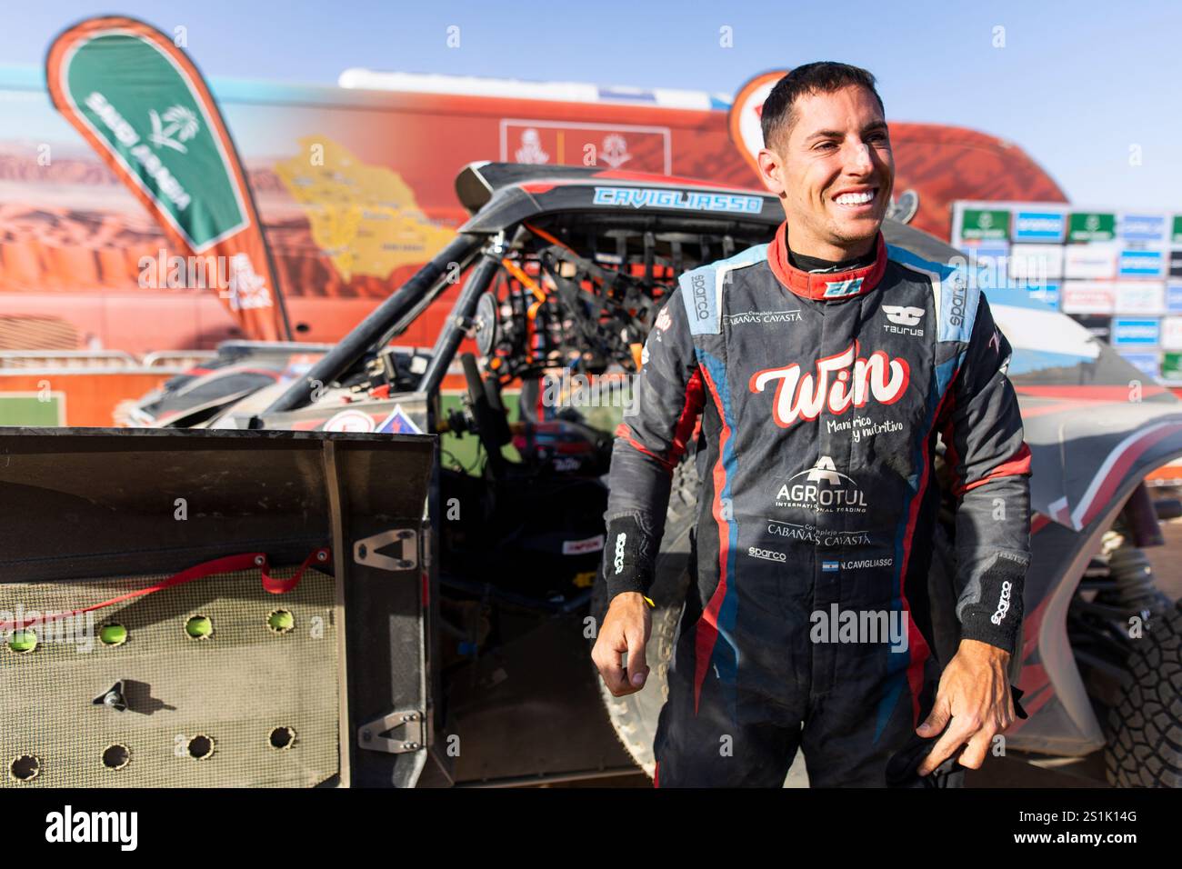 Bisha, Arabie Saoudite. 04th Jan, 2025. CAVIGLASSO Nicolas (arg ...