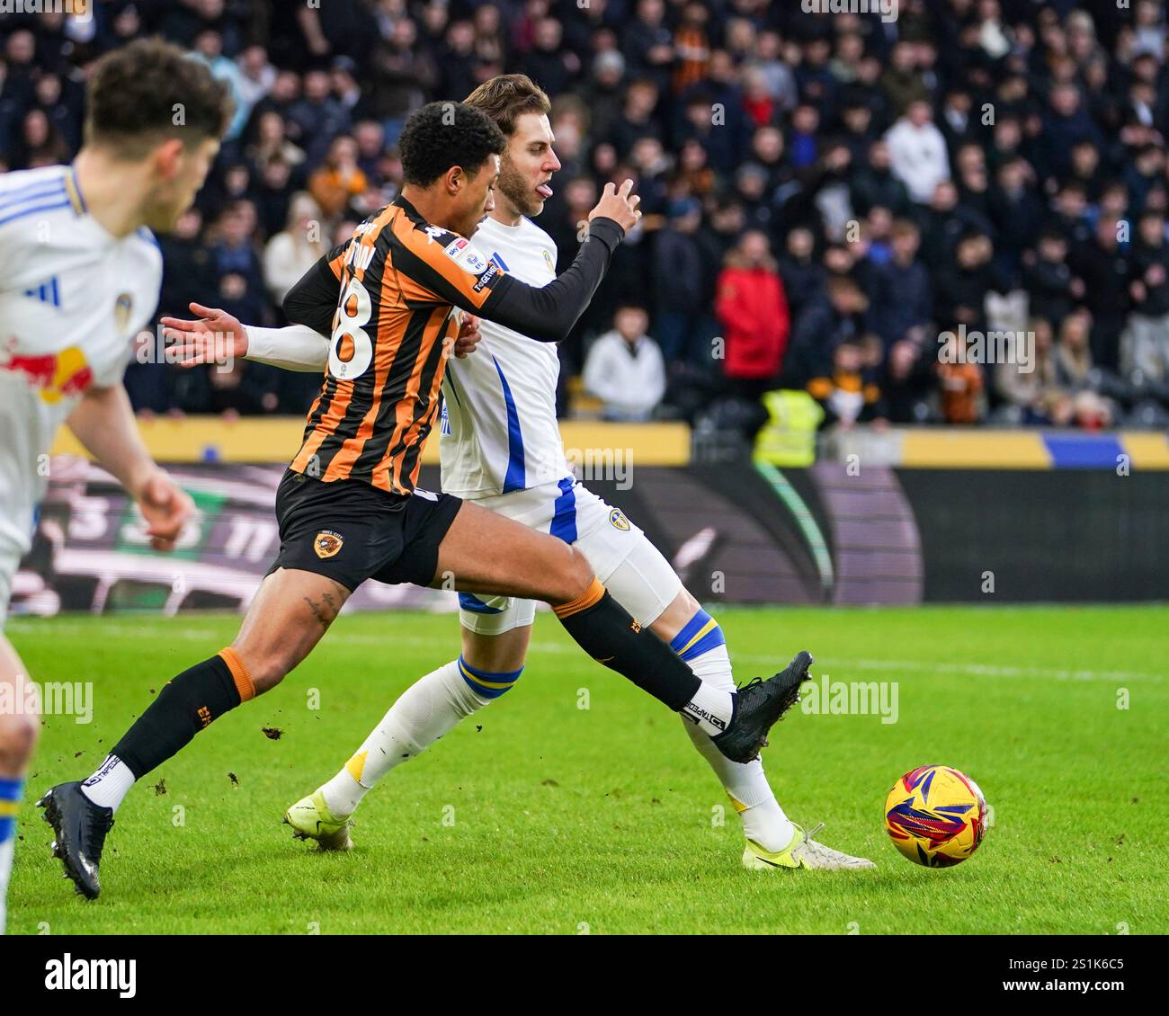 HULL, UK. 4th January 2025. EFL Championship Football League: Hull City ...