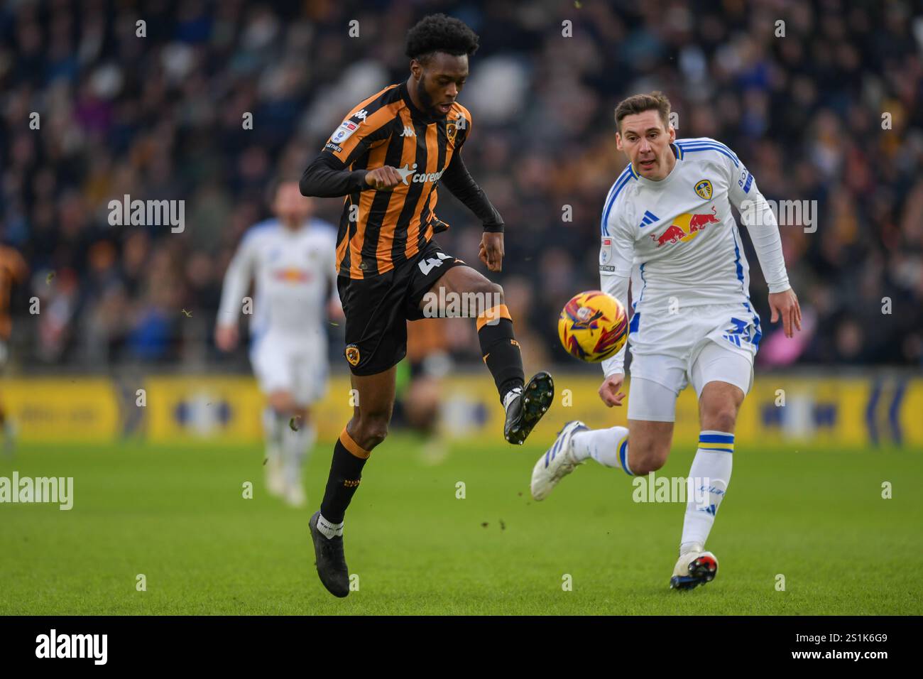 Hull City's Abu Kamara opens the scoring for Hull City during the Sky ...