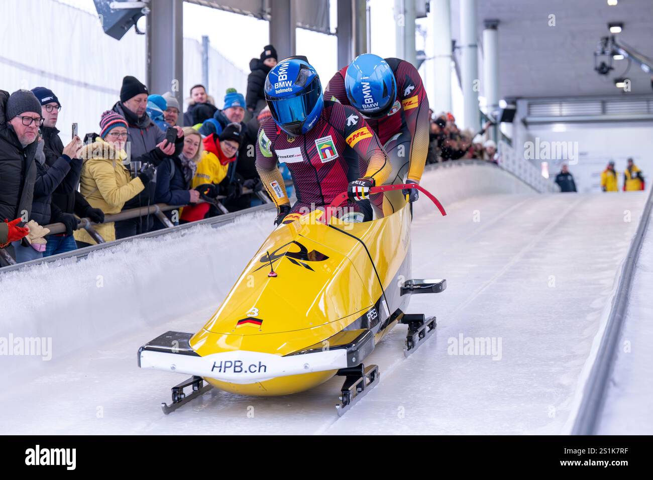 Winterberg, Germany. 04th Jan, 2025. Bobsleigh: World Cup, two-man ...