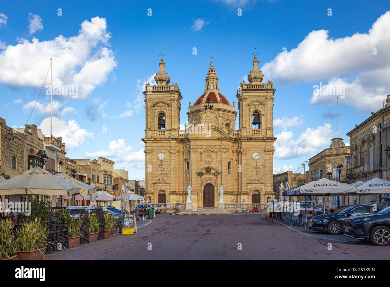 Xaghra Basilica, Gozo, Malta Stock Photo - Alamy