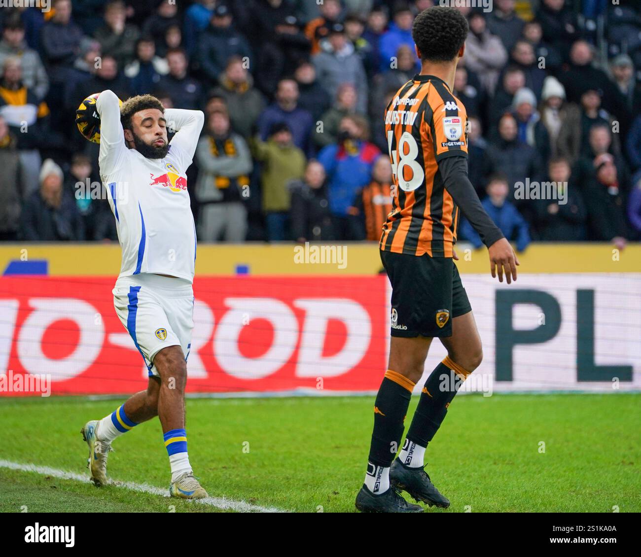HULL, UK. 4th January 2025. EFL Championship Football League: Hull City ...