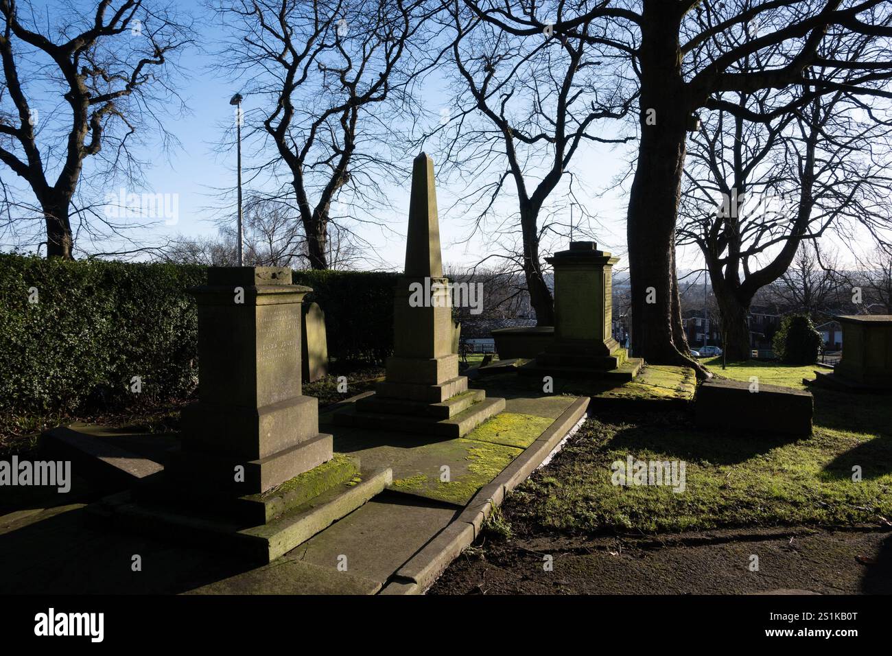 St. Giles churchyard, Rowley Regis, West Midlands, England, UK Stock ...