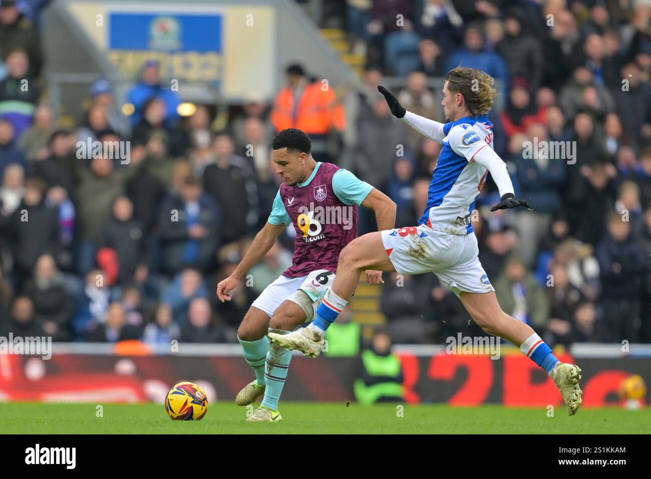 Ewood Park, Blackburn, UK. 4th Jan, 2025. EFL Championship Football ...