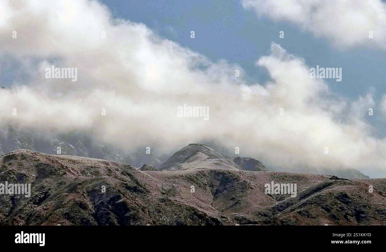 QUETTA, PAKISTAN, JAN 04: Beautiful eye-catching view of clouds during ...
