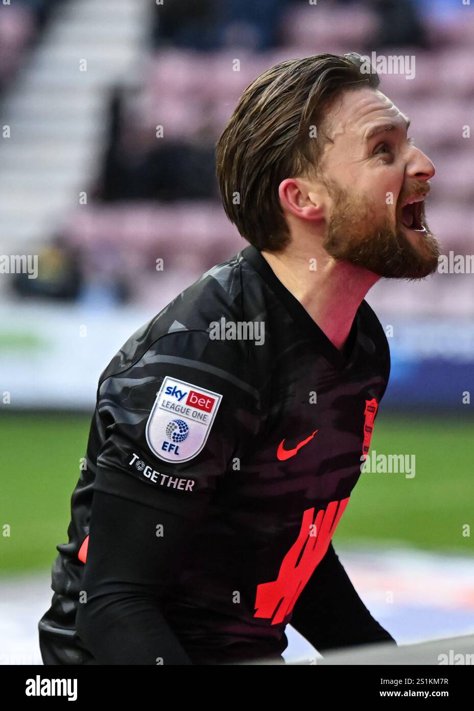 Birmingham City's Alfie May celebrates after scoring his sides first ...