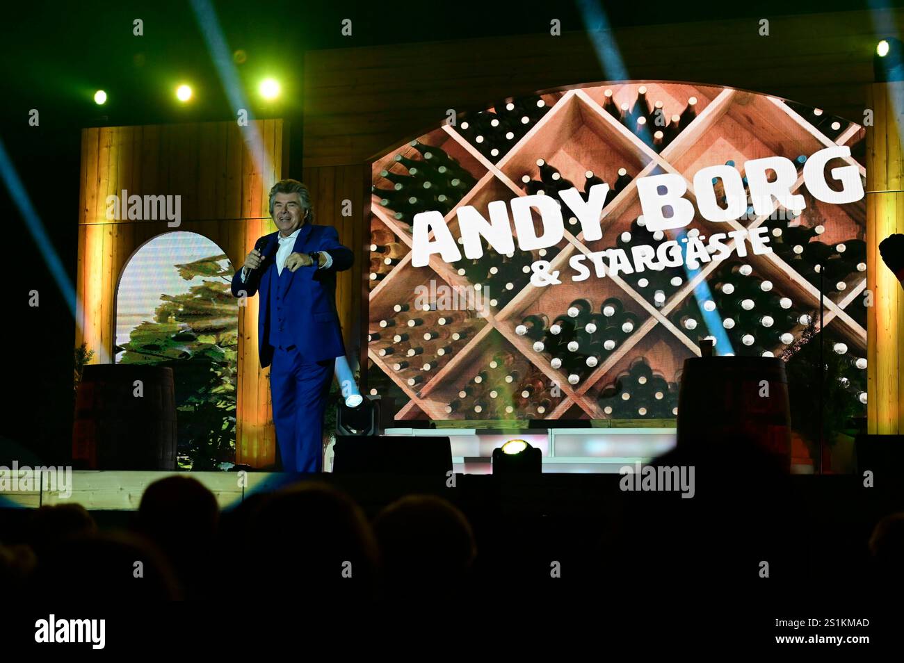 Andy Borg in der Show Schlager & Spaß mit Andy Borg in der Messe- und ...