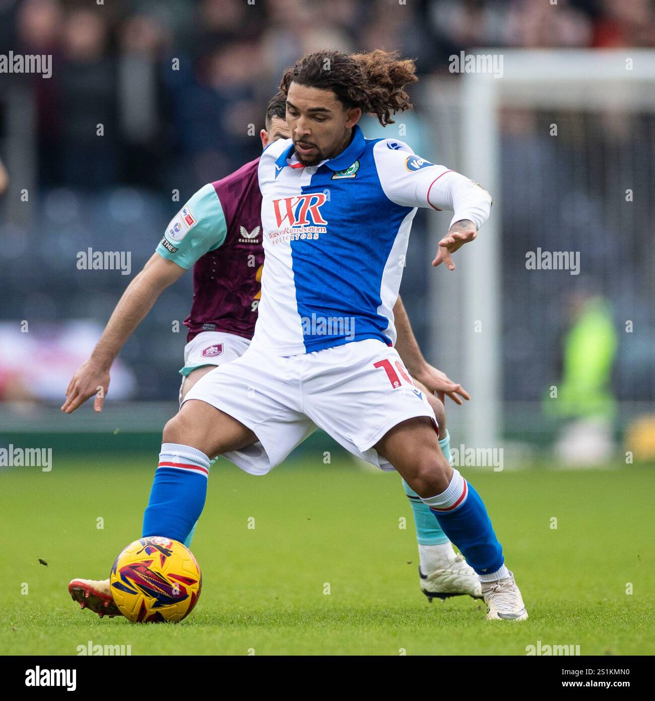 Tyrhys Dolan #10 of Blackburn Rovers in action during the Sky Bet ...