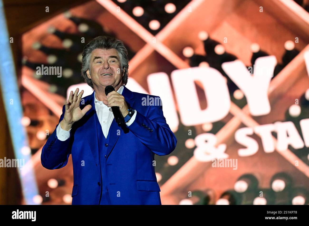 Andy Borg in der Show Schlager & Spaß mit Andy Borg in der Messe- und ...