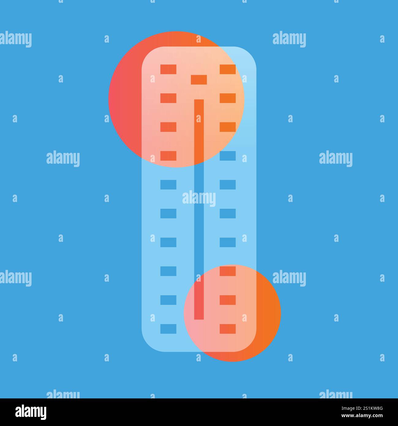 Contraception pills glassmorphism illustration. Transparency blur ...