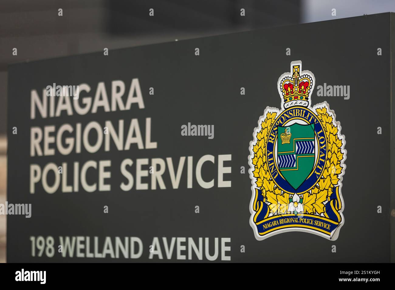 The Niagara Regional Police Service detachment in 1 District located in ...