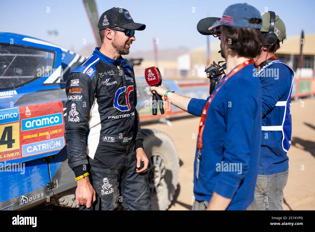 Bisha, Arabie Saoudite. 04th Jan, 2025. BARAGWANATH Brian (saf ...