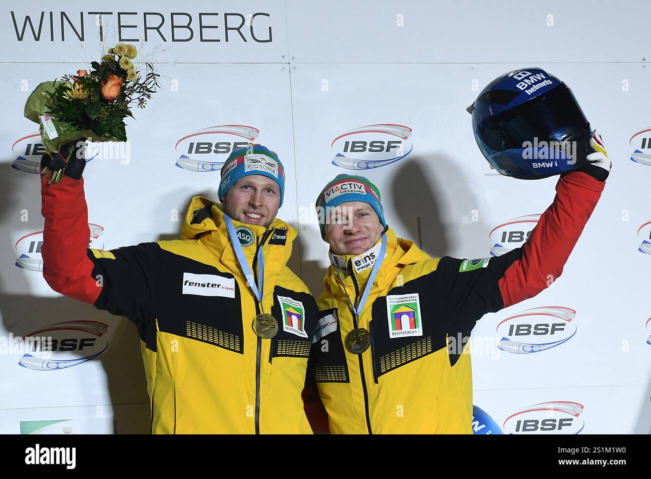 IBSF Bob Weltcup 2025 am 04.01.2025 in der VELTINS-EisArena in ...