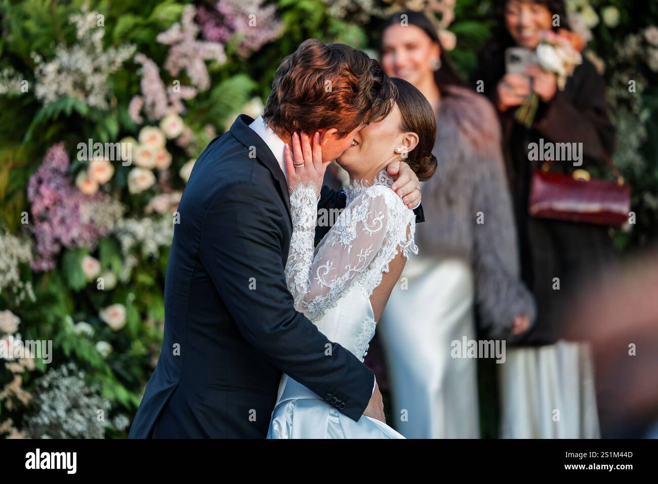 Oslo 20250104. Chess player Magnus Carlsen marries Ella Victoria Malone ...