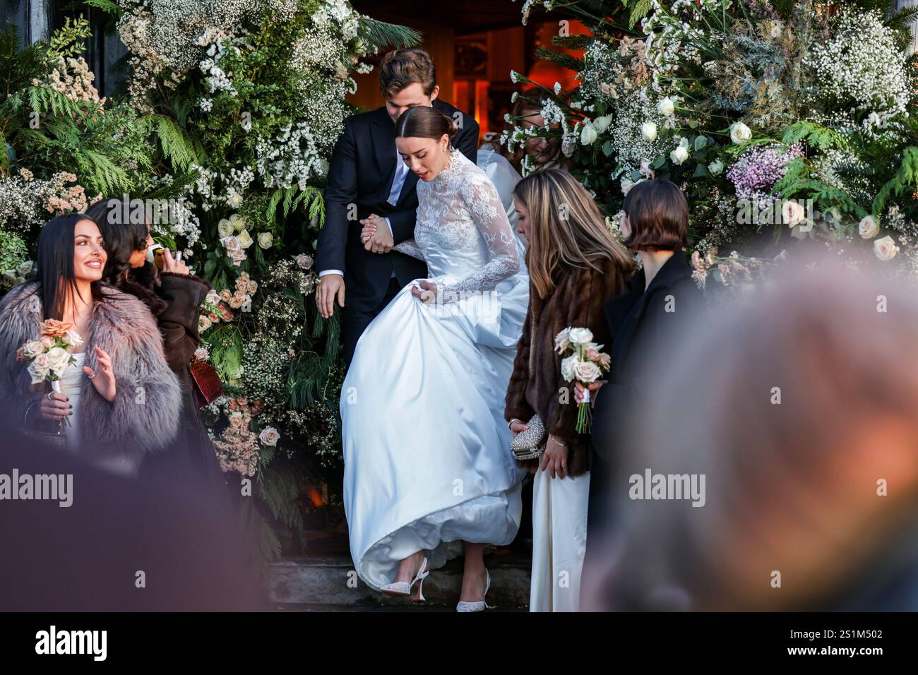 Oslo 20250104. Chess player Magnus Carlsen marries Ella Victoria Malone ...