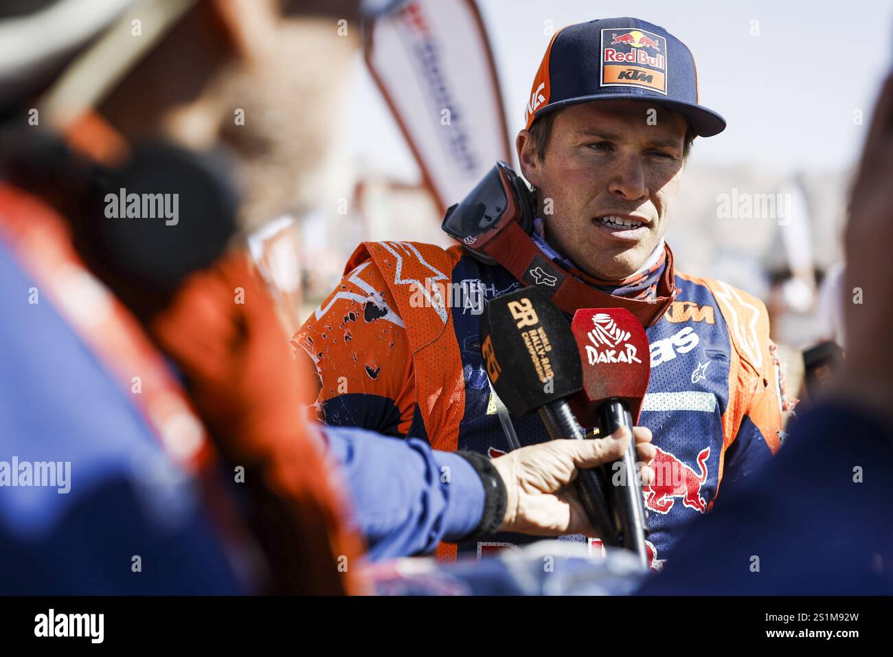 SANDERS Daniel (aus), KTM, Red Bull KTM Factory Racing, FIM W2RC, RallyGP, portrait during the ...