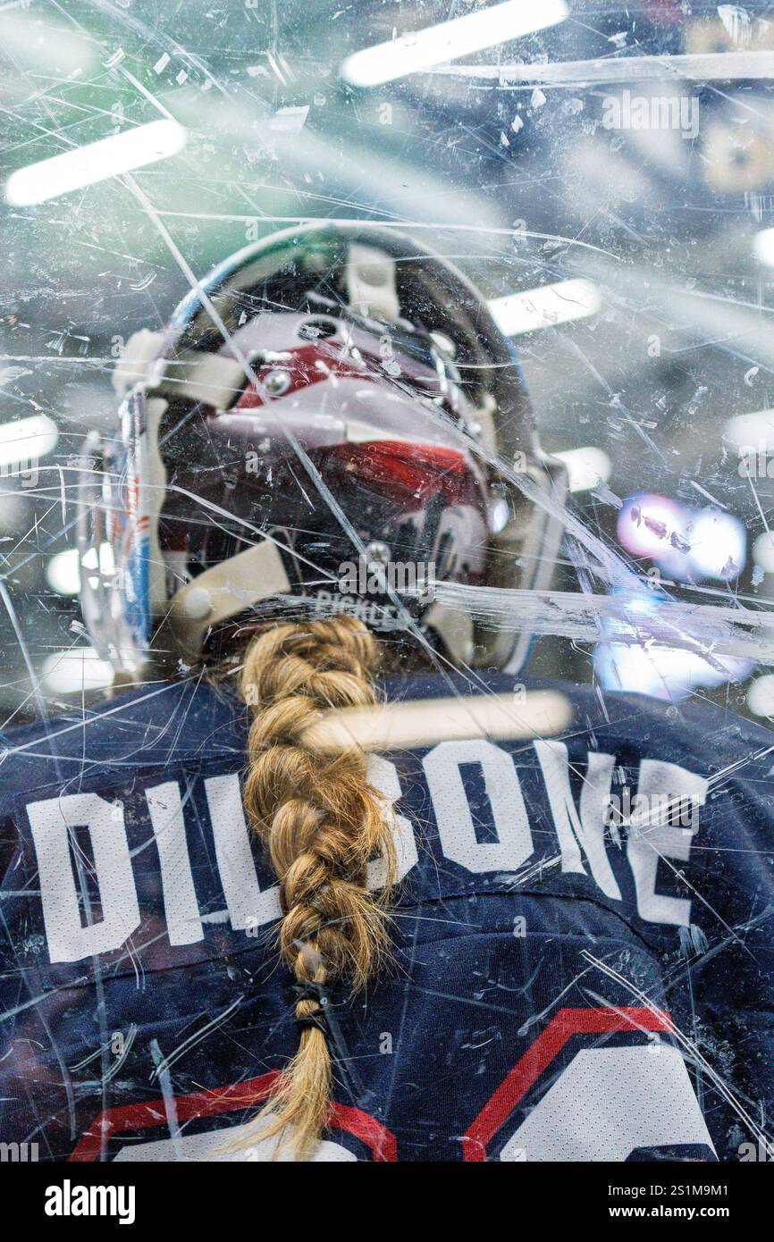 Vantaa, Finland. 4th Jan, 2025. Natalia Dilbone of USA during 2025 U18 ...