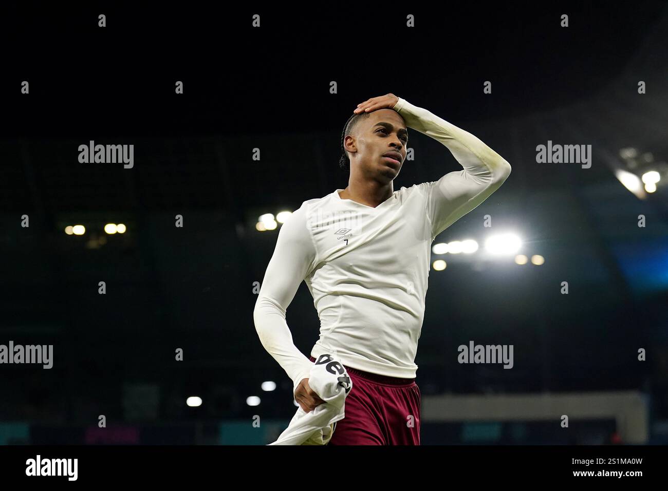West Ham United's Crysencio Summerville after the Premier League match ...