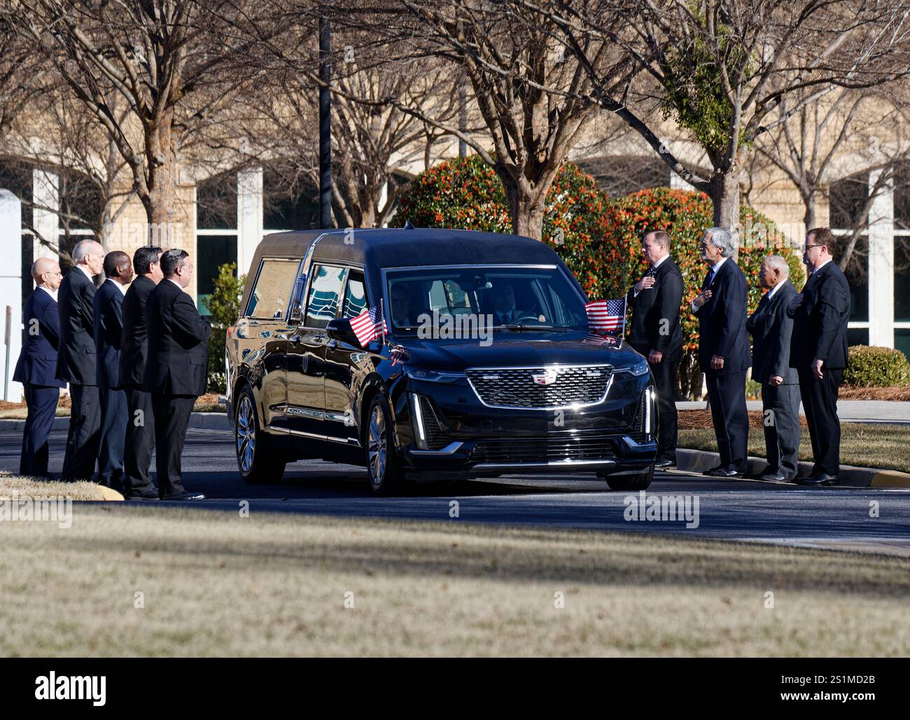 Americus, Georgia, USA. 4 Jan 2025. Secret Service agents who worked on ...