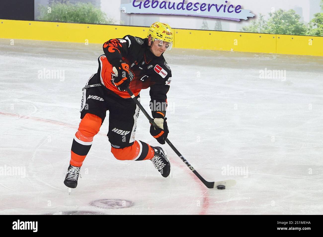 Reid McNeill (Frankfurt) Loewen Frankfurt vs Adler Mannheim, Eishockey ...